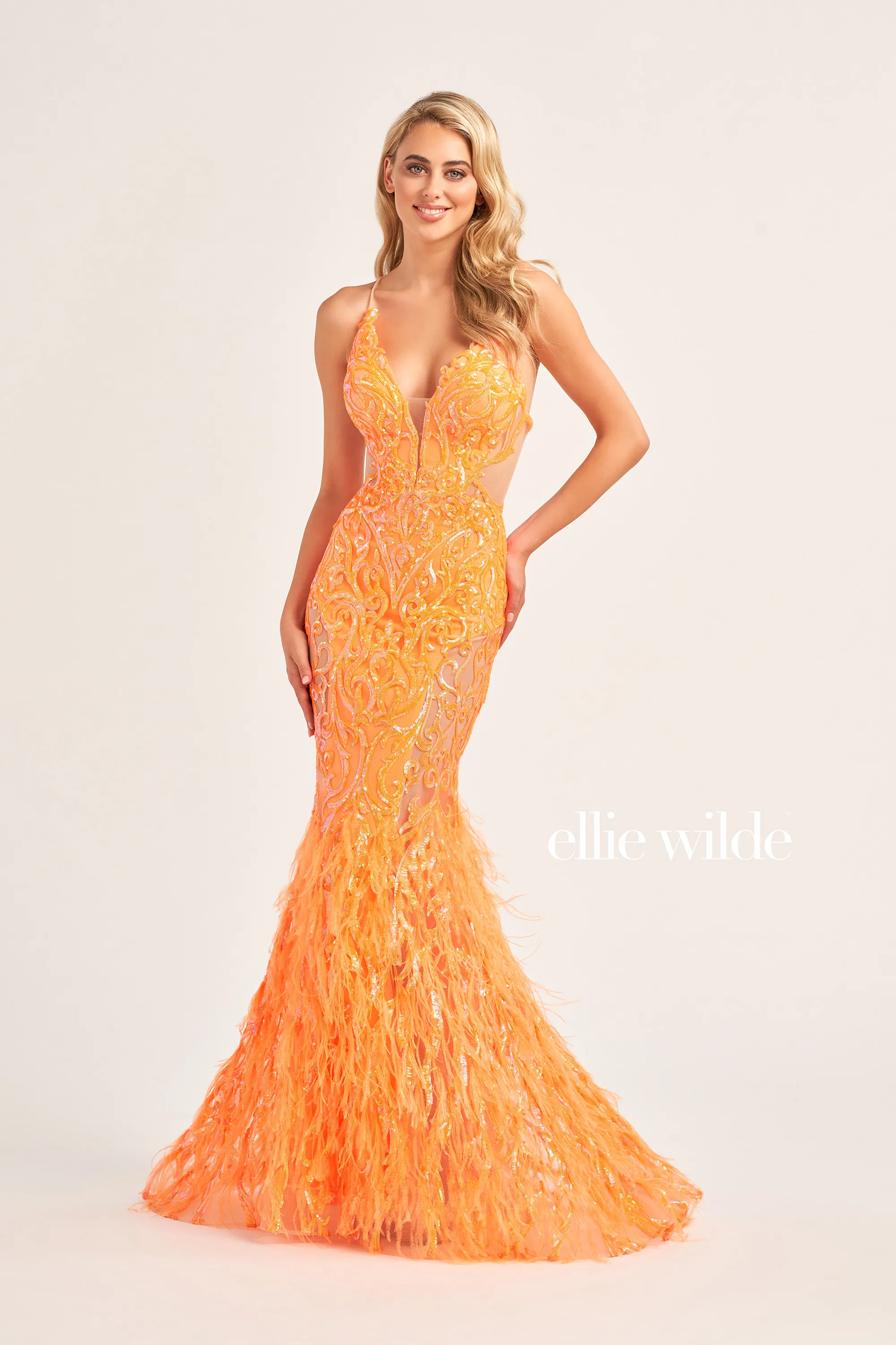 Orange Prom Dresses | Ellie Wilde