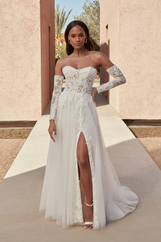 Adore by Justin Alexander - Ethan Sleeves | Liliana Bridal House