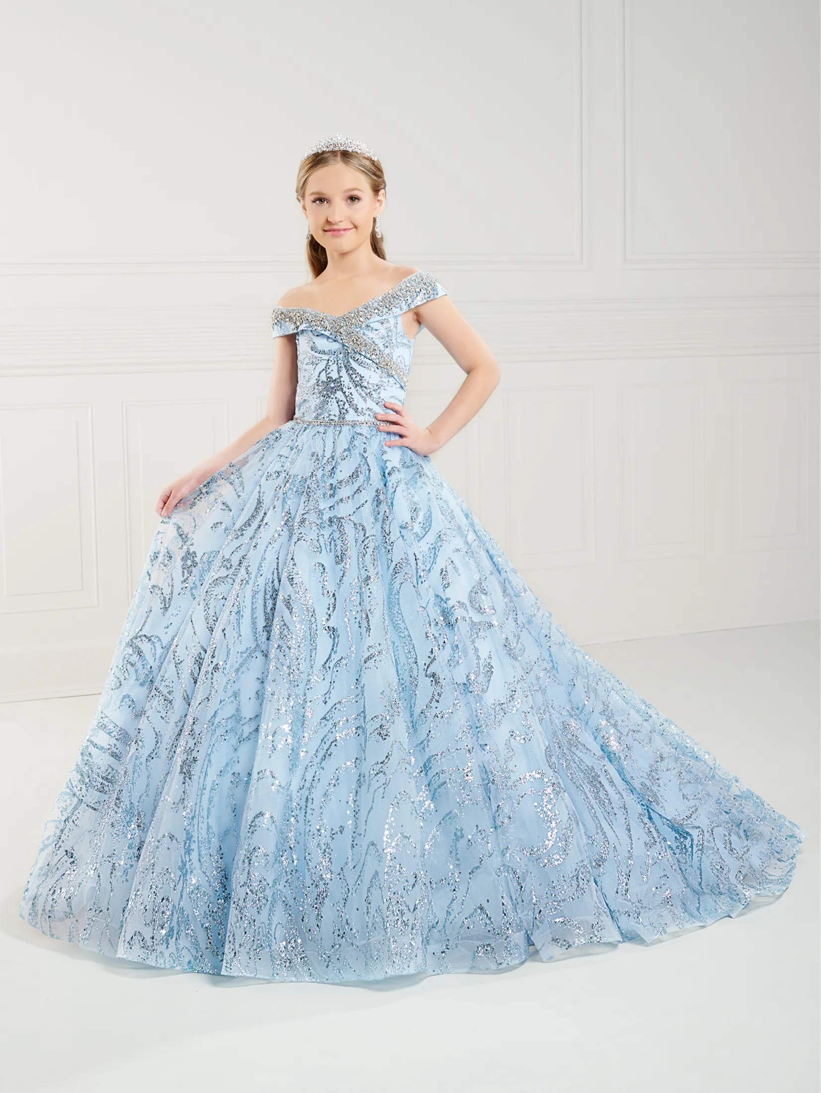 Tiffany Spring 2024 Young Girl Pageant Dresses | Glitz & Gowns