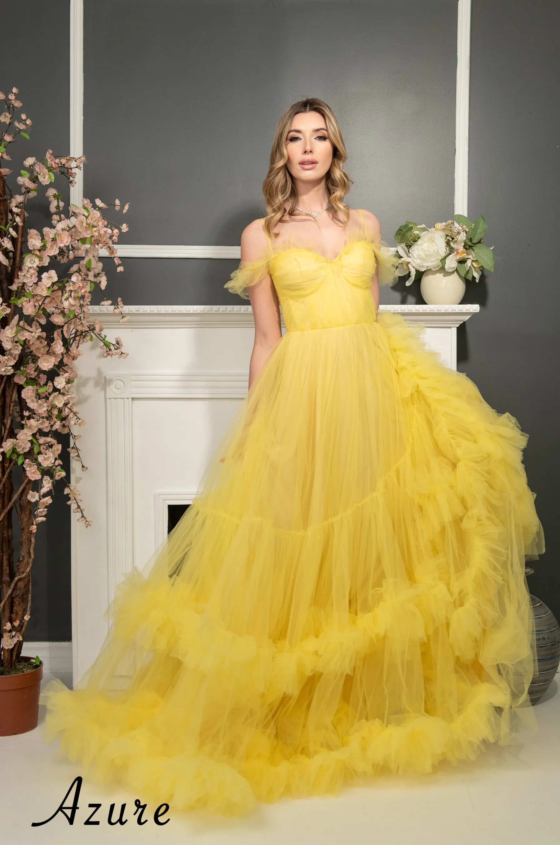 Azure Dress Spring 2024 Prom Dresses | Elizabeth Noel