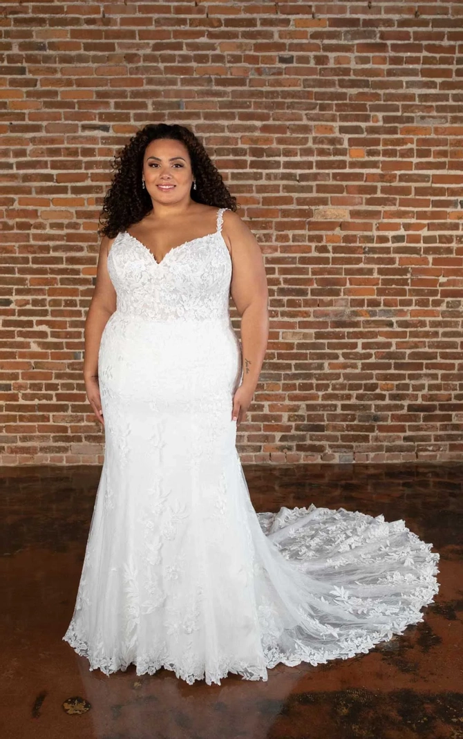 Essense of Australia Plus Size - D3695PS | Town and Country Bridal