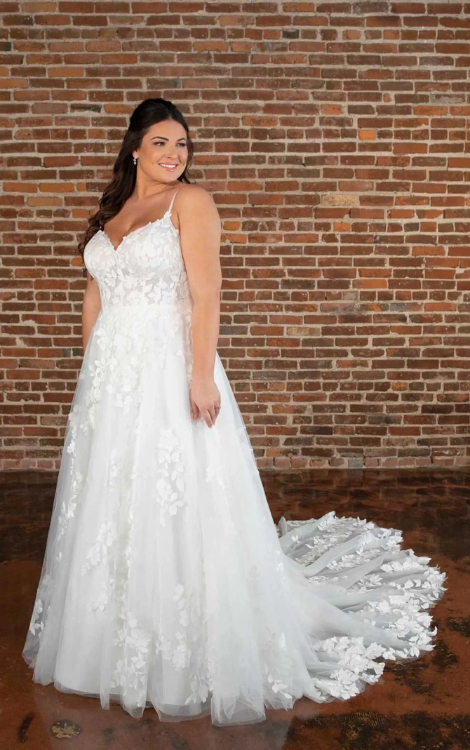 Essense of Australia Plus Size - D3771PS | The Bridal Room