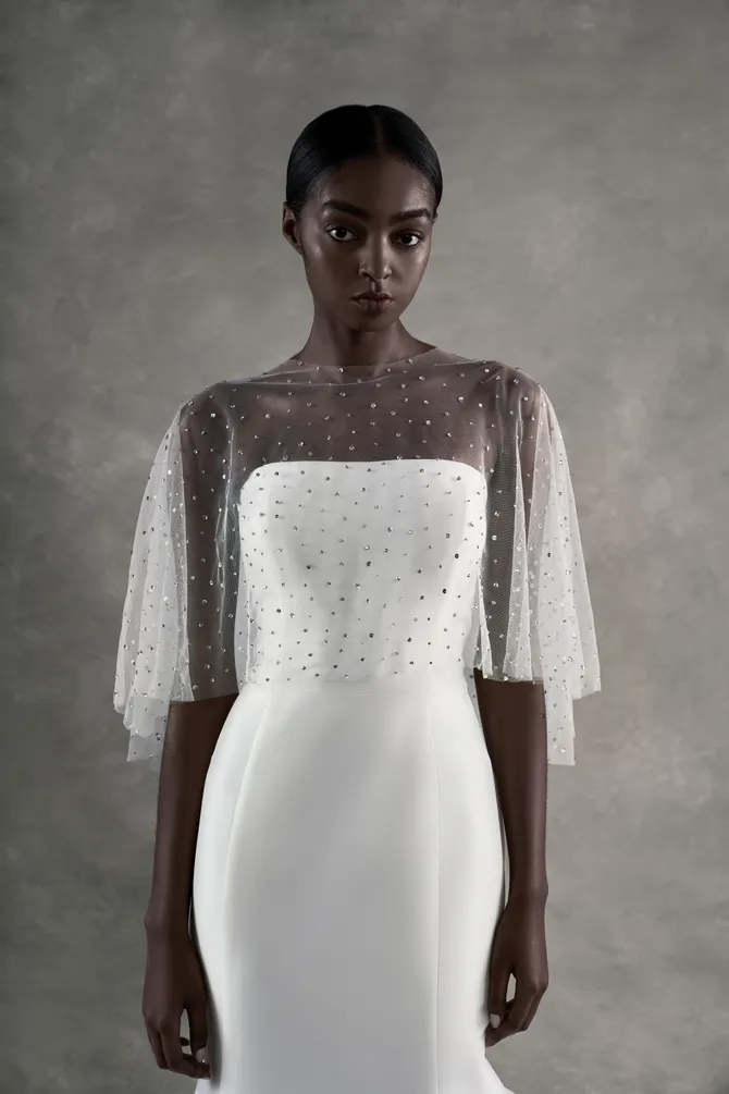 Sareh Nouri - Kiss In The Rain Capelet | Sareh Nouri