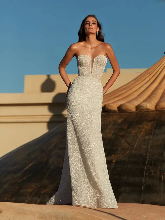 Pronovias | Cristina's Bridal - cosmina | Boston Bridal Atelier