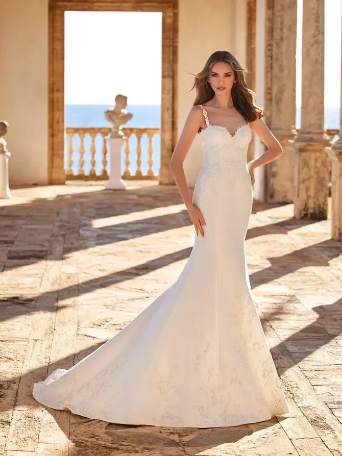 Pronovias | Cristina's Bridal - hecate | Boston Bridal Atelier