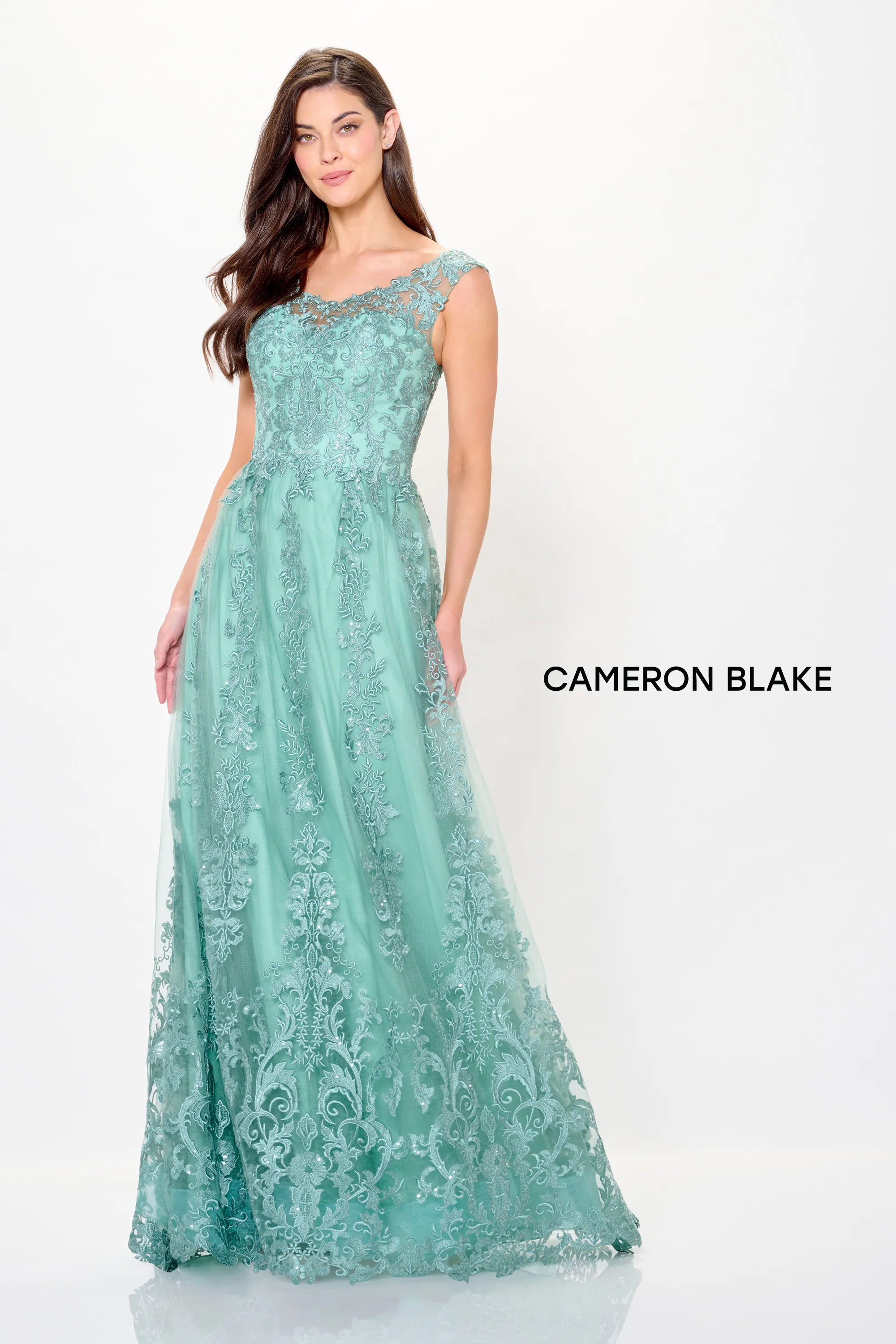 Teal Mother of the Bride Dresses