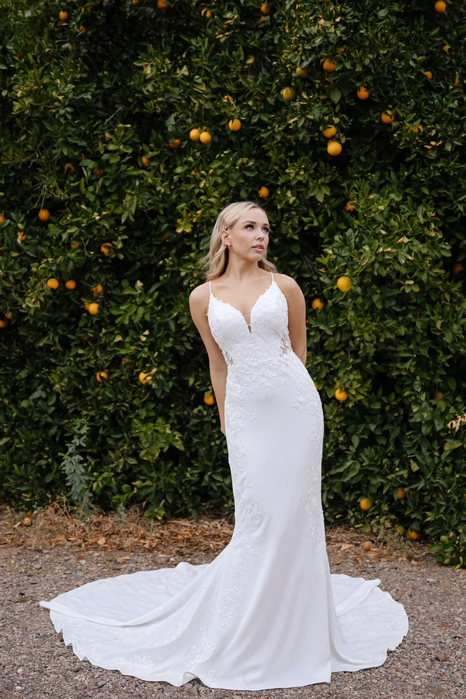 Stella York - 7855 | Champagne & Lace