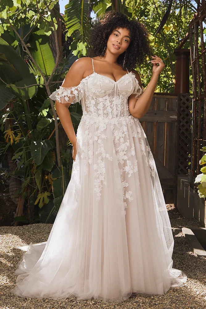 BeLoved by Casablanca - BL459C | Stephanie Leigh Bridal
