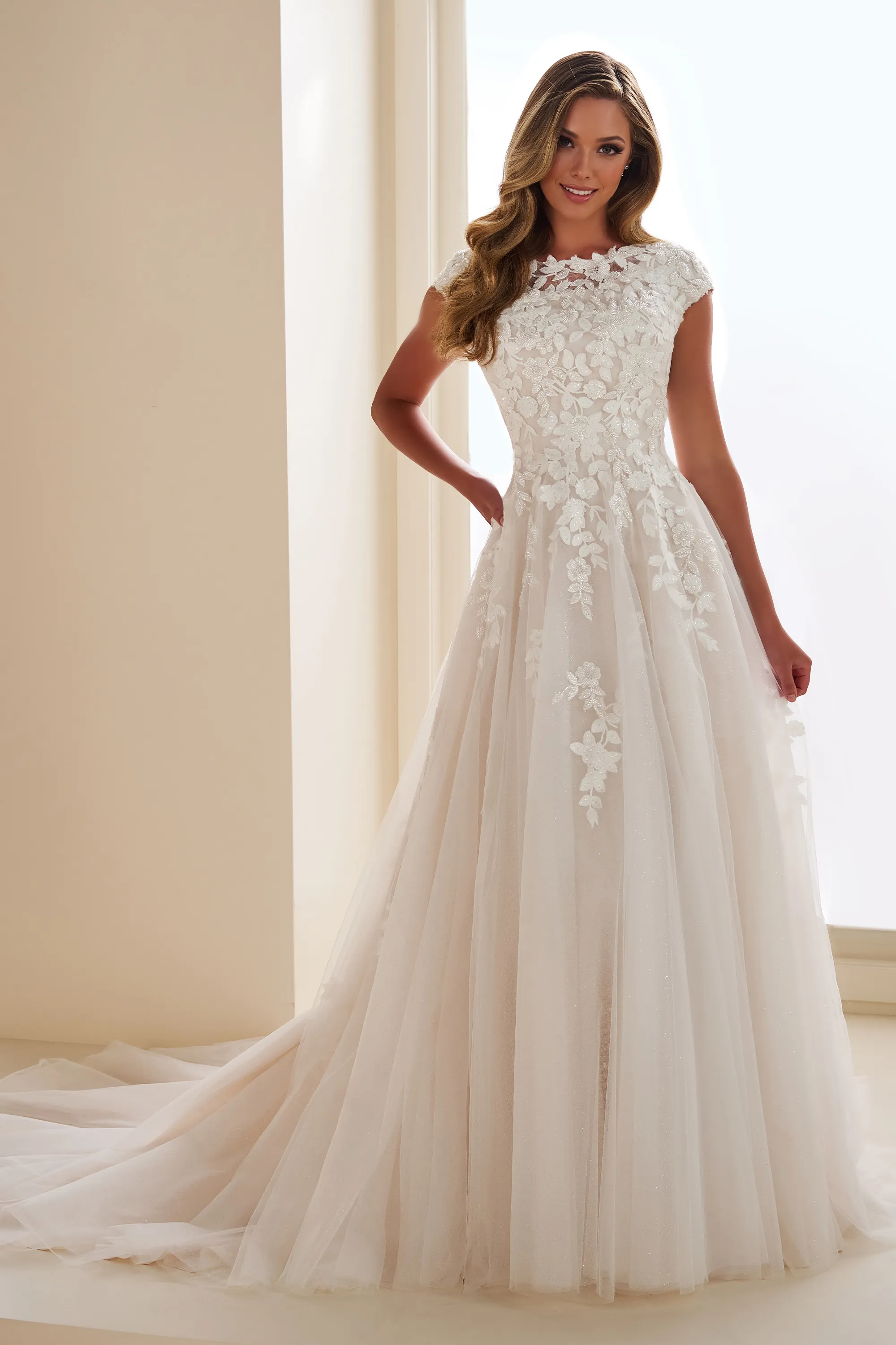 Modest by Mon Cheri Spring 2025 Bridal Dresses | Mary's Designer Bridal Boutique