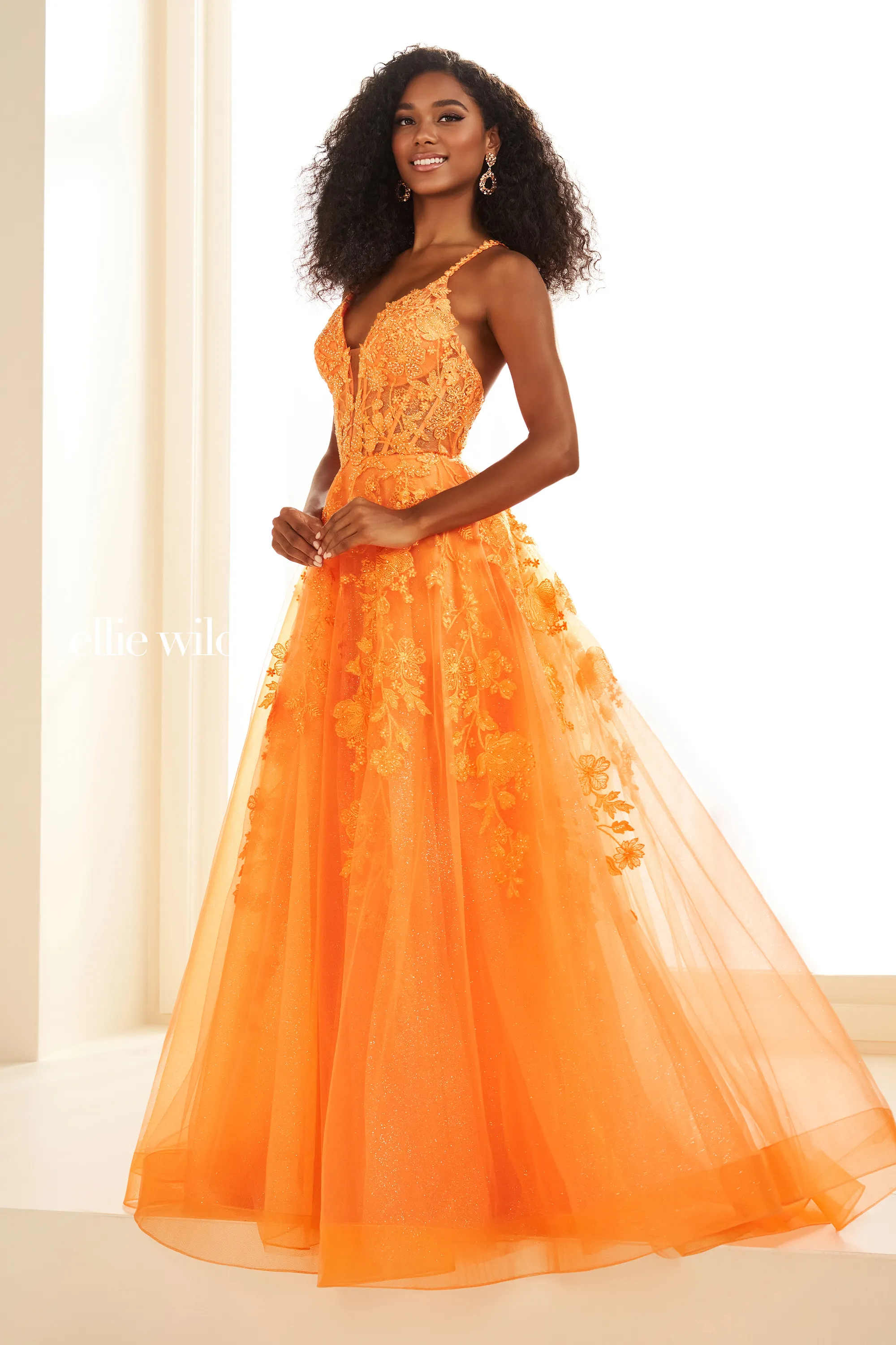 Orange Prom Dresses | Ellie Wilde
