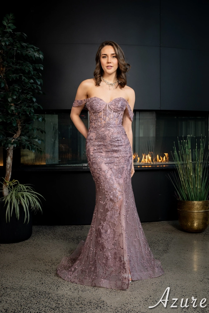 Azure Dress - A9011 | Elizabeth Noel