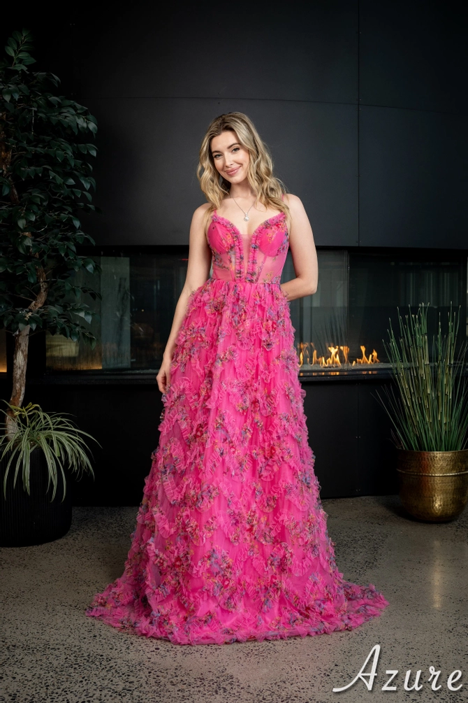 Azure Dress - A9022 | Echo Evenings