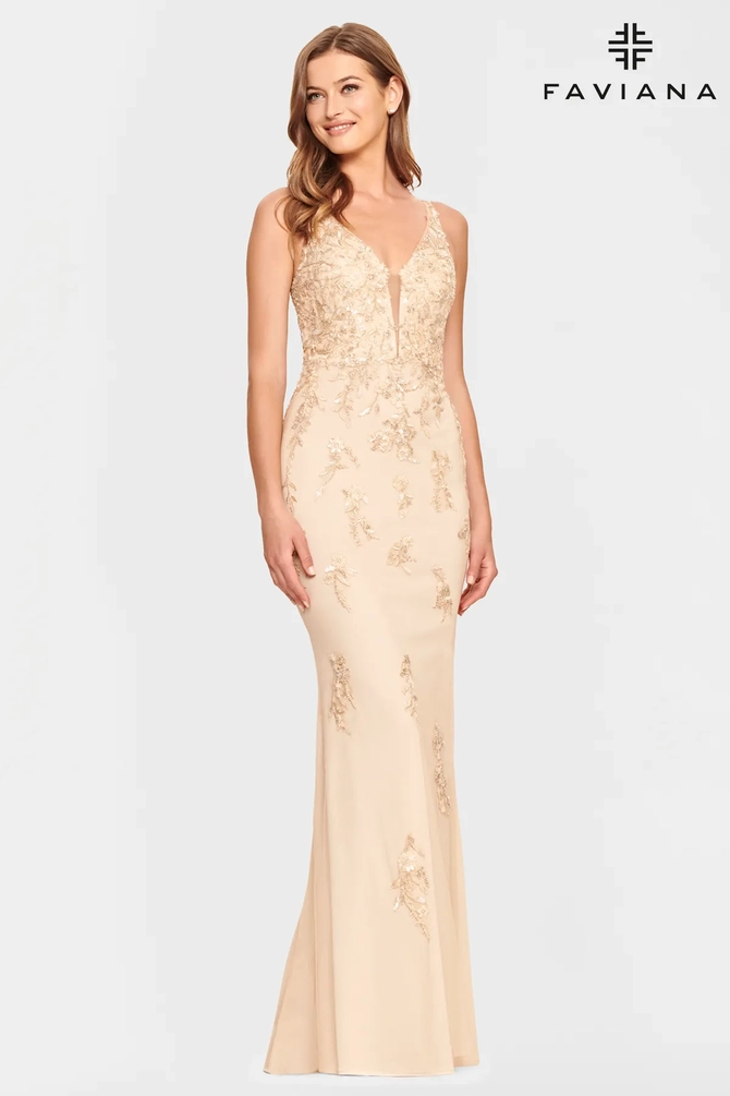 Faviana - S10855 | The Barn Bridal and Formal