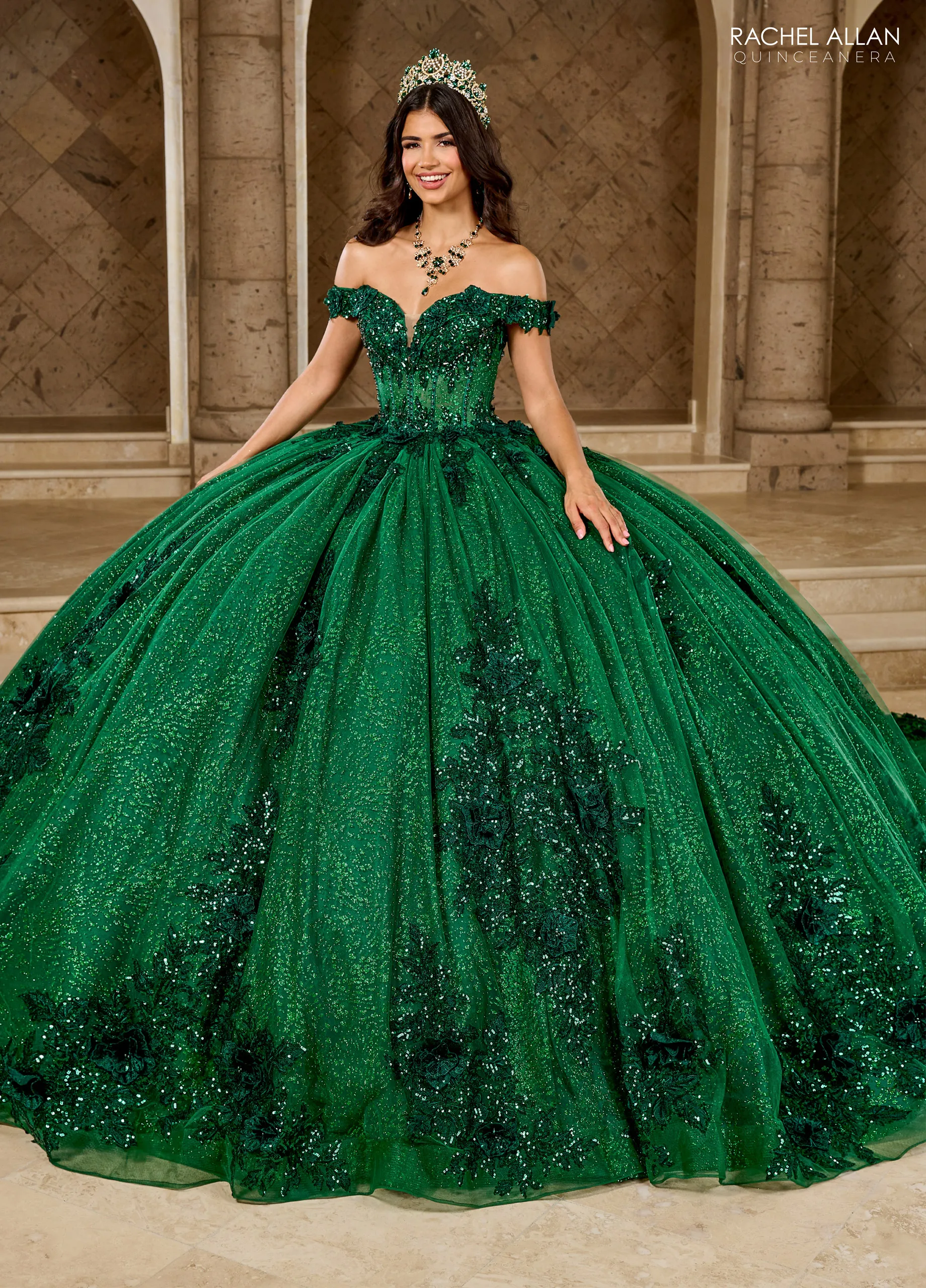 La Reina by Rachel Allan Spring 2025 Quinceanera Dresses | Henri's