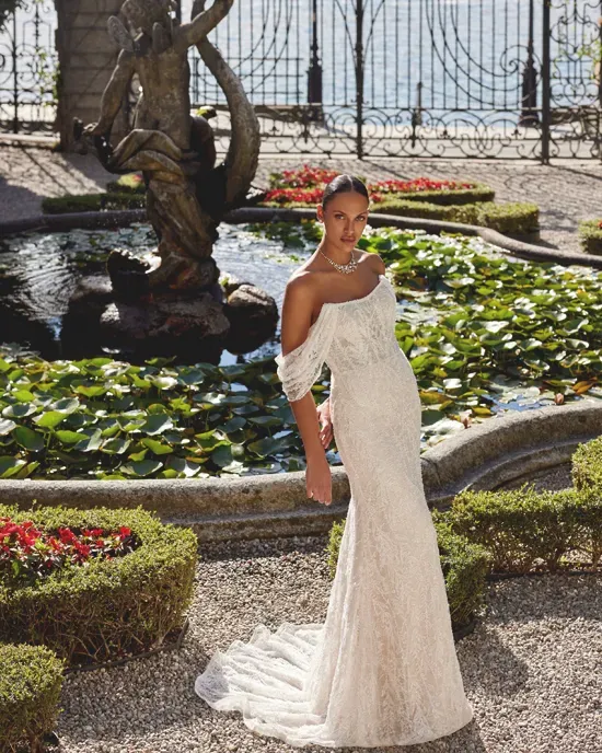 Justin Alexander - 88462 | Bridal & Veil