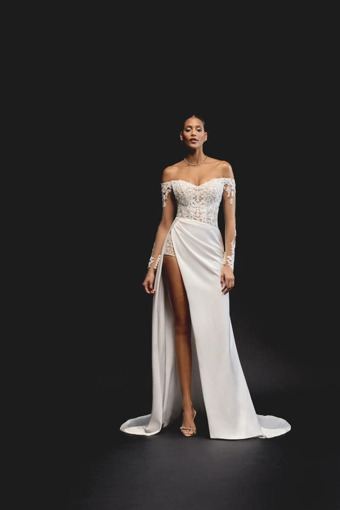 Justin Alexander Signature | Leila + Lace Bridal - Sauda | Leila and ...