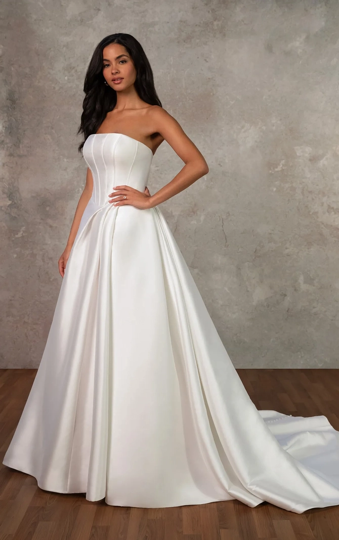 Essense of Australia - D4389 | White Wisteria Bridal Boutique