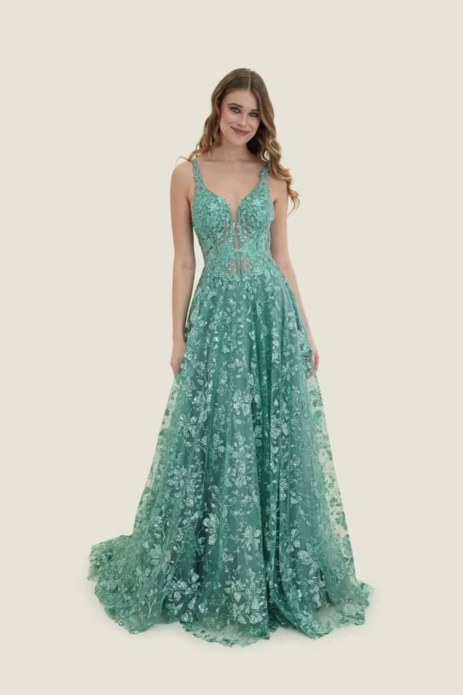 Vogue Prom - 7805 | Champagne & Lace
