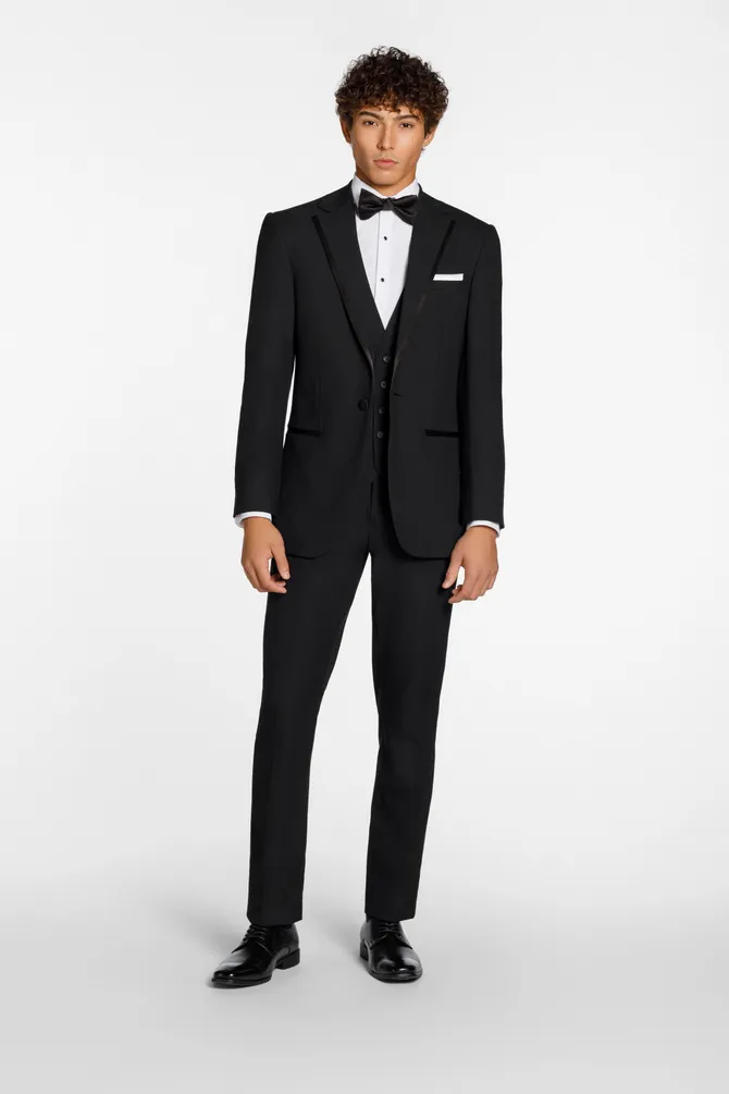 Larr Brio - Metro Tux Simon Black Notch | Dress Gallery