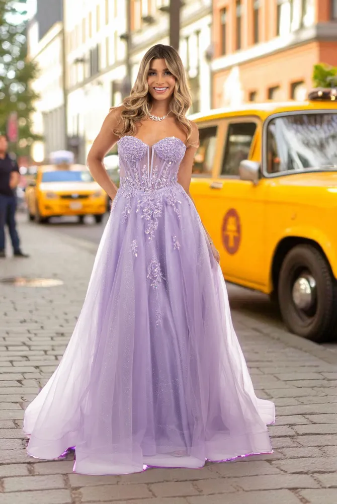 Azure Dress - A10038 | Lisa's Bridal