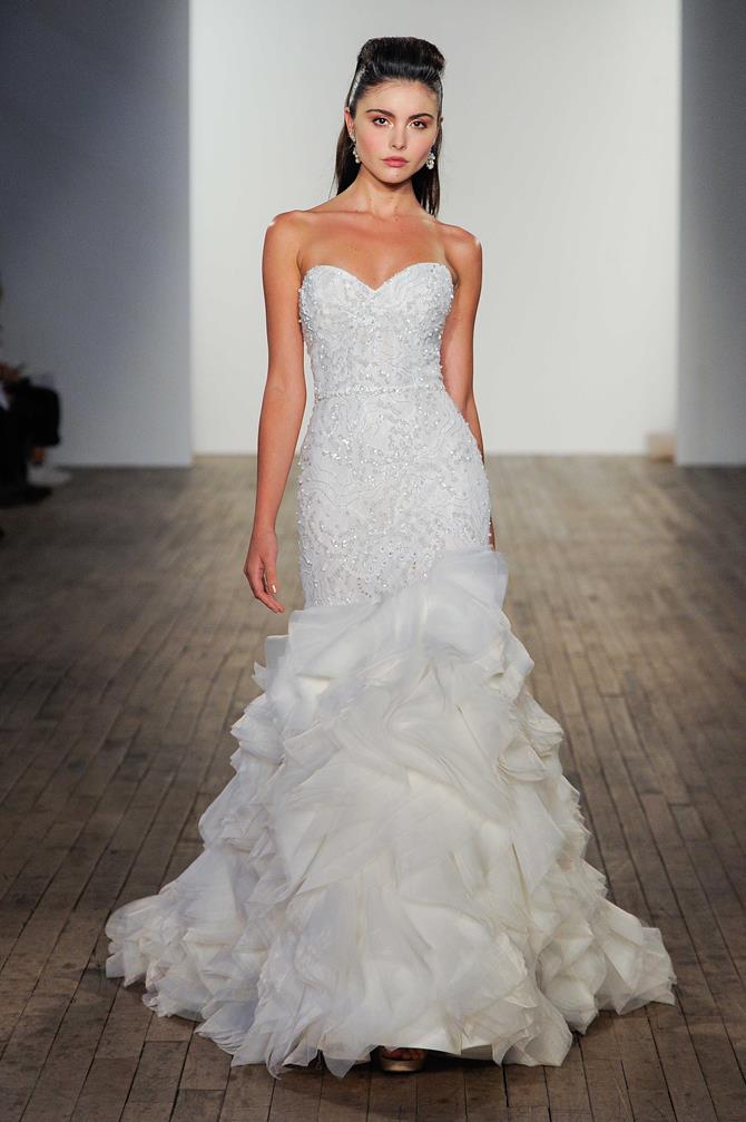 Lazaro | Cristina's Bridal - Stephanie | Boston Bridal Atelier