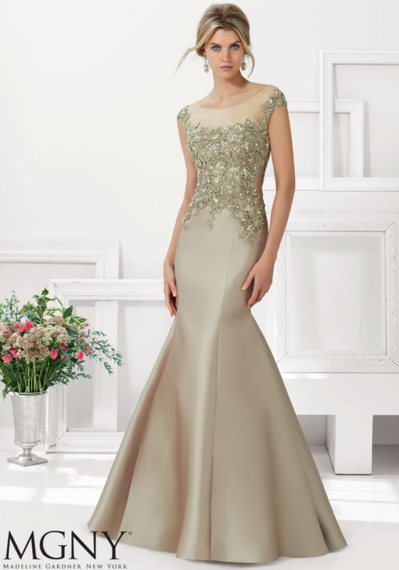 MGNY Evening Gowns | New York Lace Couture - 71102 | New York Lace