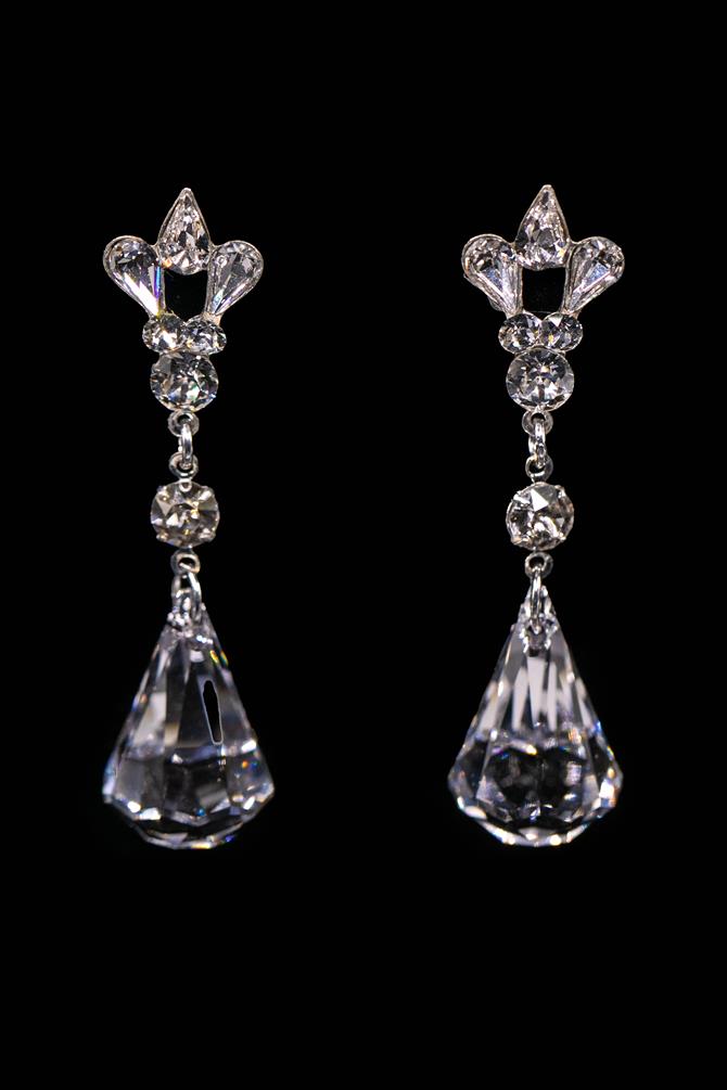 Jim Ball Designs - CE126326099 Clear Silver | Mary's Designer Bridal ...