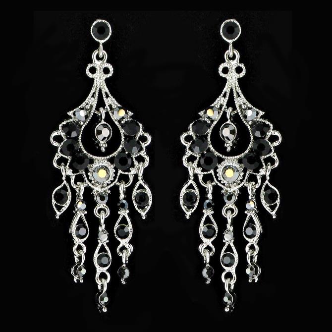 Jim Ball Designs - CE44612055 Jet Silver | Mary's Designer Bridal Boutique