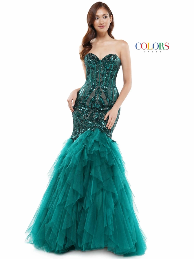Colors Dress - 2067 | Elegant Couture