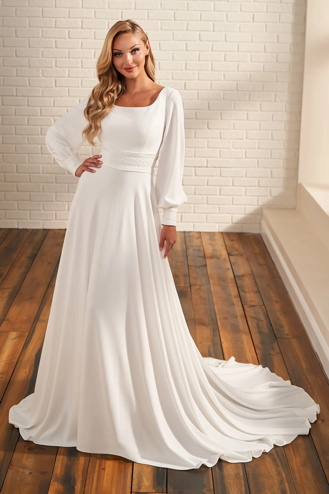 Modest Wedding Dresses | Modest by Mon Cheri - MOD217 | Mon Cheri Bridals
