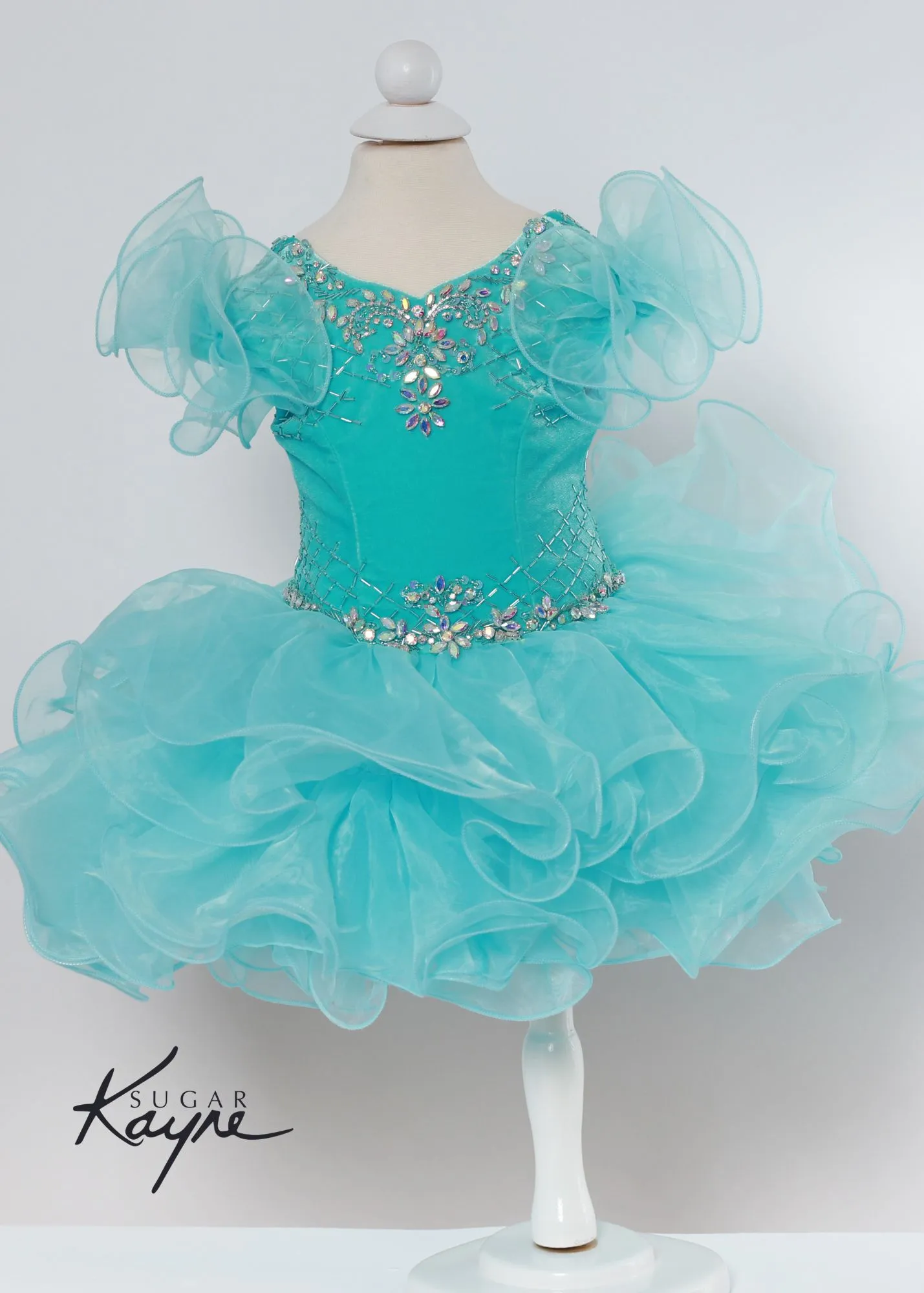 Sugar Kayne Cupcake Dress Young Girl Pageant Young Girl Pageant Dresses ...