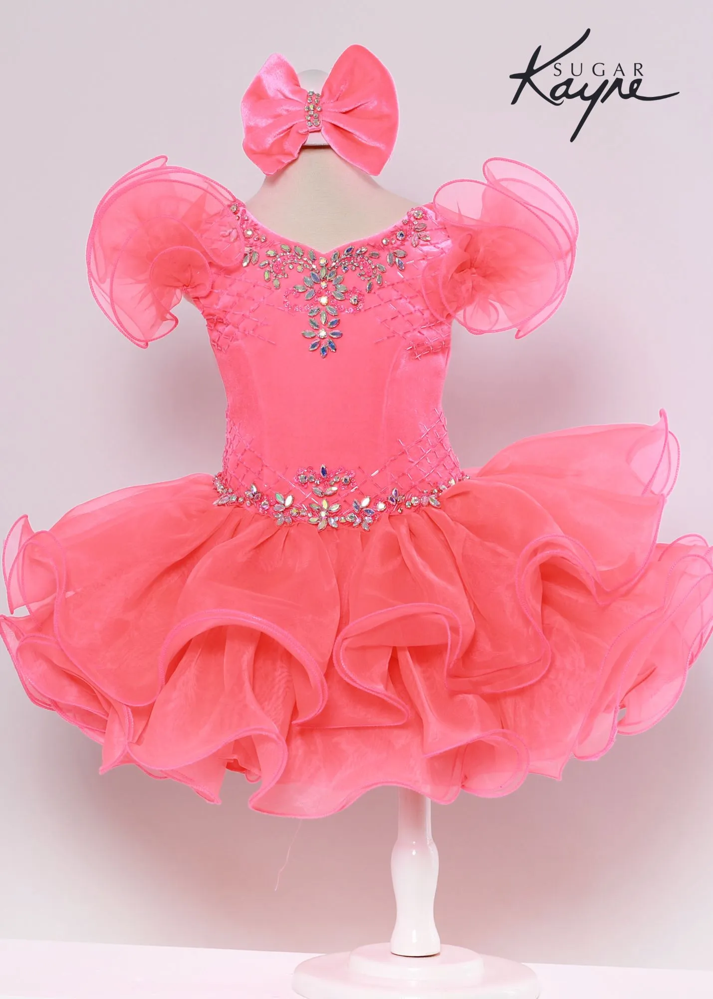 Sugar Kayne Cupcake Dress Young Girl Pageant Young Girl Pageant Dresses ...