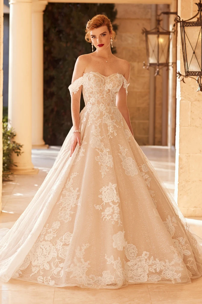 Ultra-Romantic Ball Gown Wedding Dress