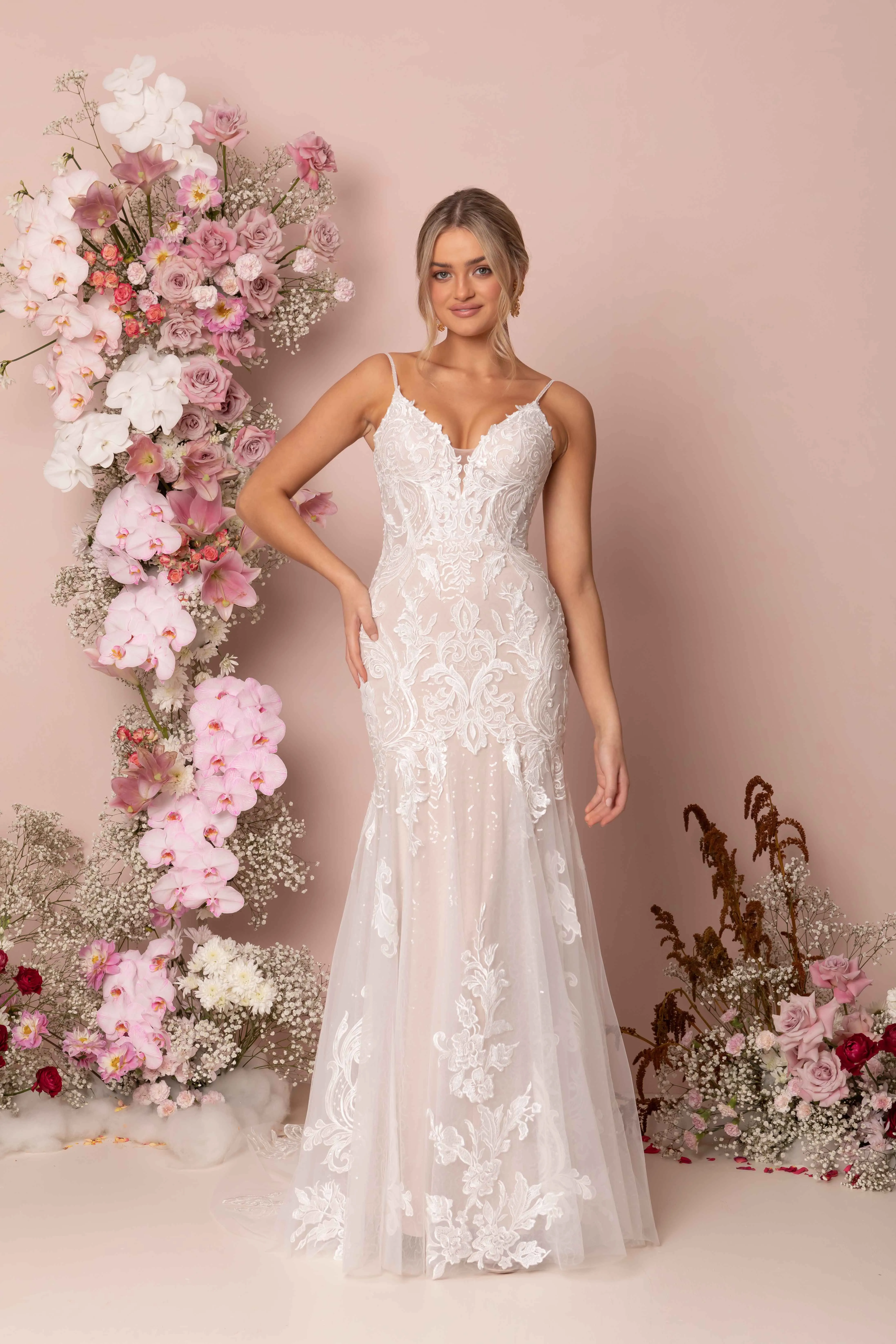 Madi Lane Nostalgia Spring 2023 Bridal Dresses | White Lace and Promises