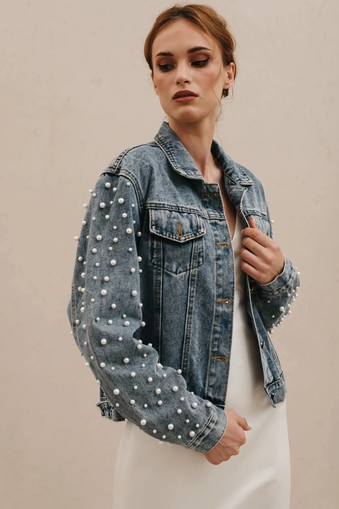 Heirloom Bridal - Pearl Sleeve Jacket | Trudys Brides